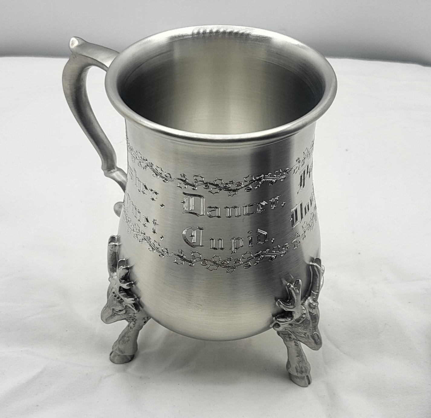 Pewter Judy the Elf Hot Cocoa Reindeer Mug – Boardman Silversmiths, Inc.